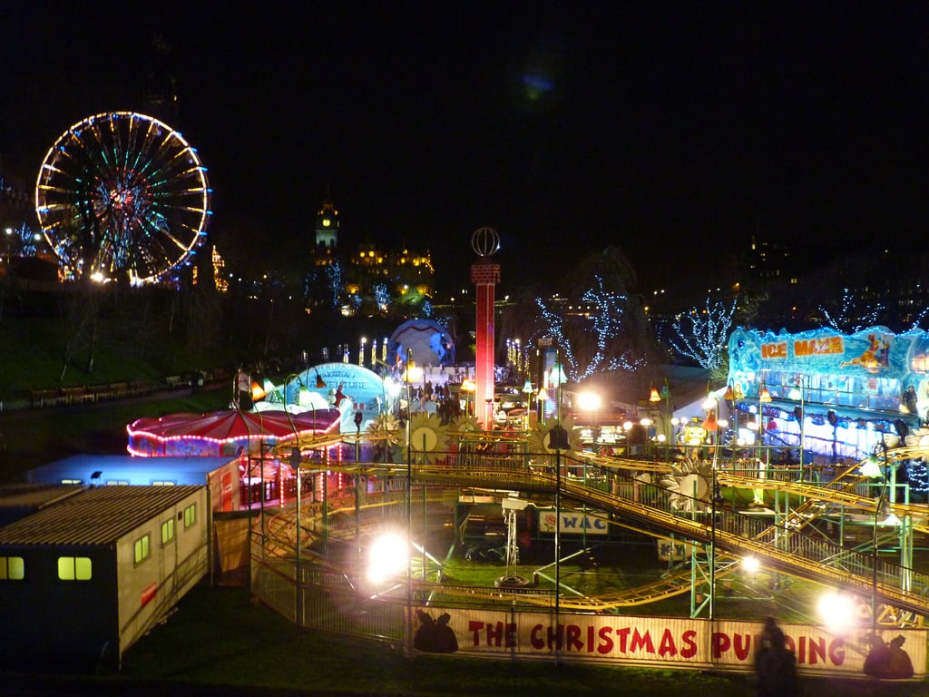 edinburgh christmas fun fair | Links Moving Asia